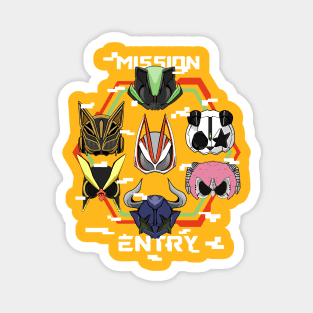 Kira Sticker With Kamen Rider Geats Entry Decorative Laptop, Phone ...