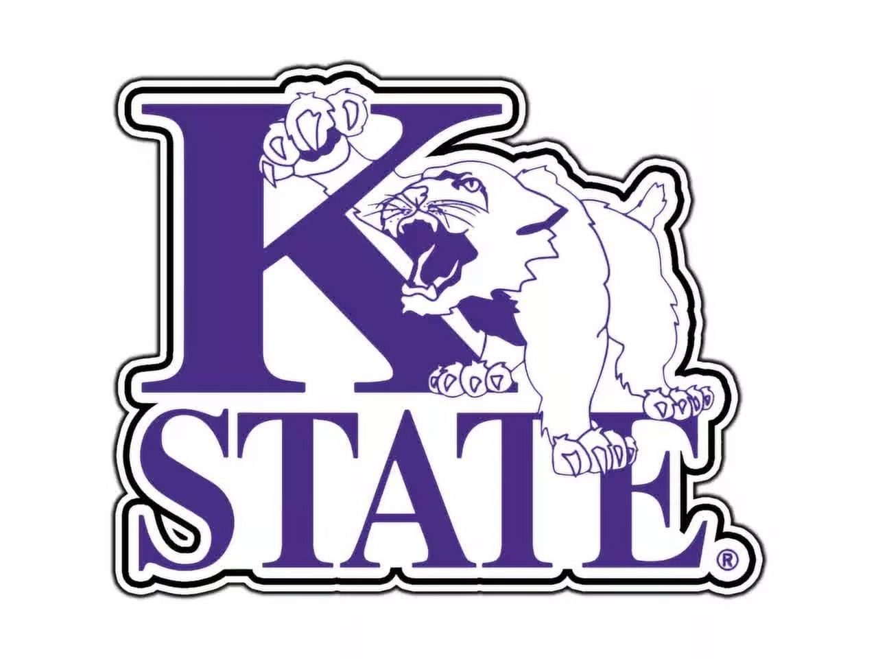 Kira Sticker With Kansas State Wildcats K State Logo Decorative Laptop ...