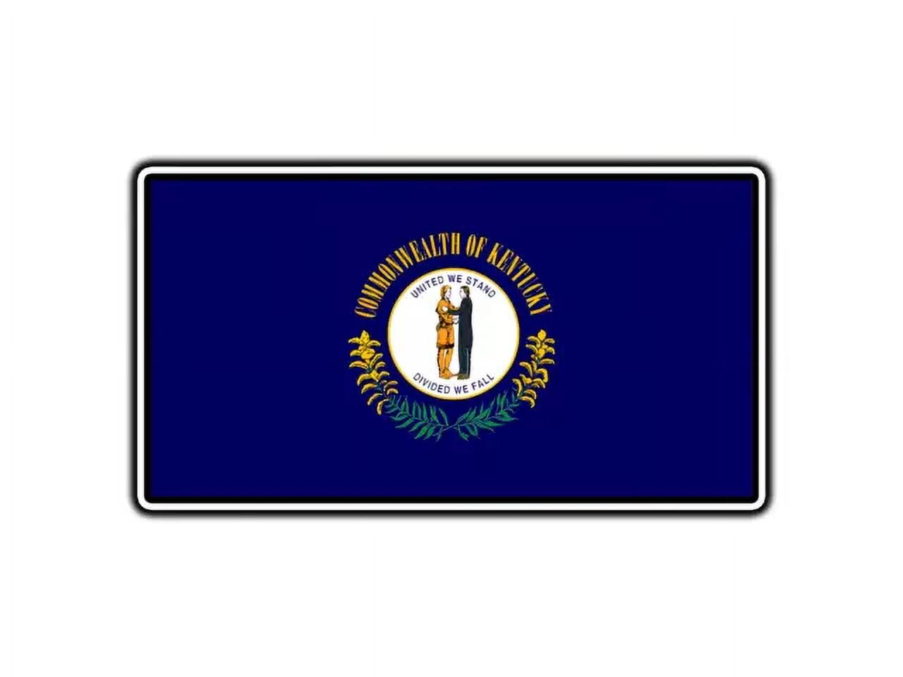 Kira Sticker With Kentucky State Flag Decorative Laptop, Phone Stickers ...