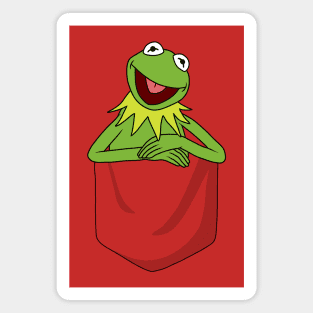 Kira Sticker With Kermit The Frog In Pocket Decorative Laptop, Phone ...
