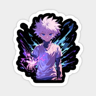 Kira Sticker With Killua Decorative Laptop, Phone Stickers, Waterproof ...