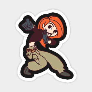 Kira Sticker With Kim Possible 5 Decorative Laptop, Phone Stickers ...