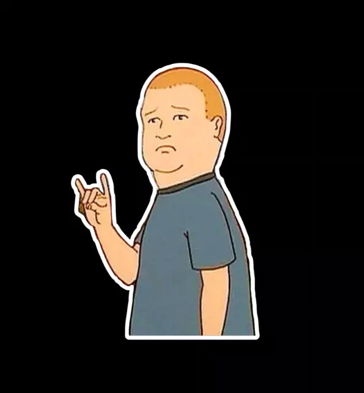 Kira Sticker With King Of The Hill Bobby Hill Decorative Laptop, Phone ...