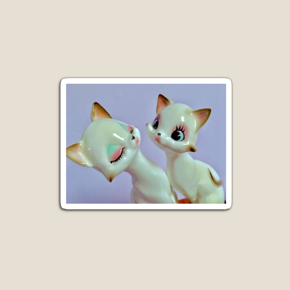 Kira Sticker With Kissing Kitties Decorative Laptop, Phone Stickers ...