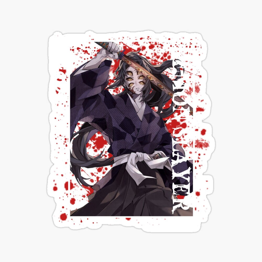 Kira Sticker With Kokushibo Sticker Decorative Laptop, Phone Stickers ...