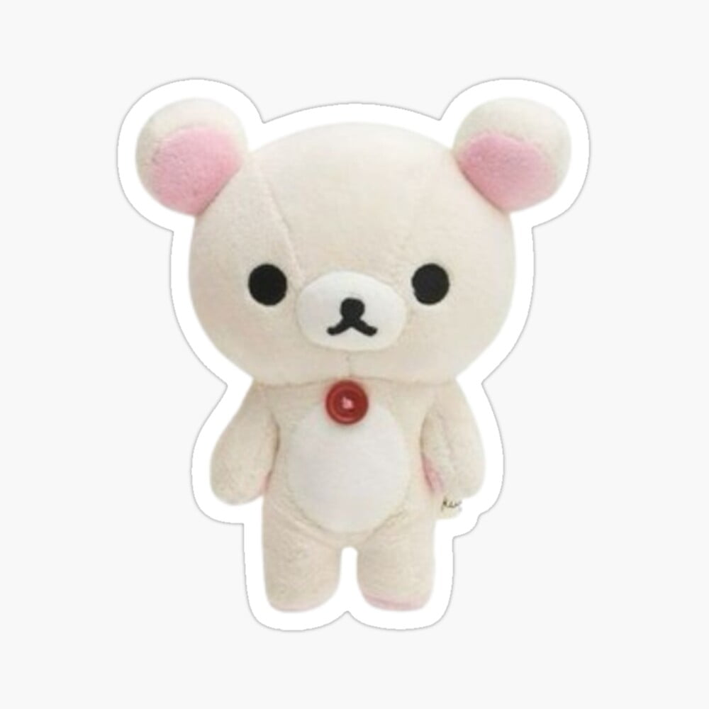 Kira Sticker With Korilakkuma Plush Decorative Laptop, Phone Stickers ...