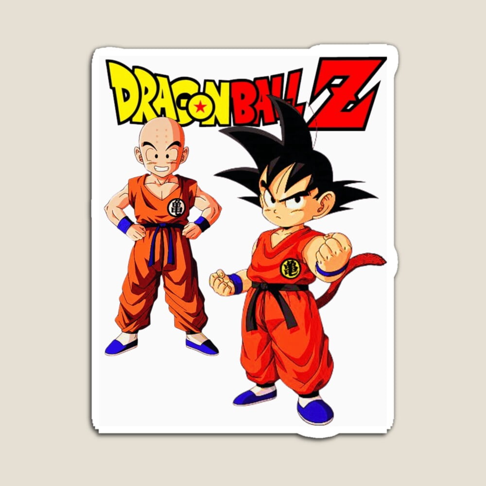 Kira Sticker With Krillin Goku'S Best Friend Together Decorative Laptop ...
