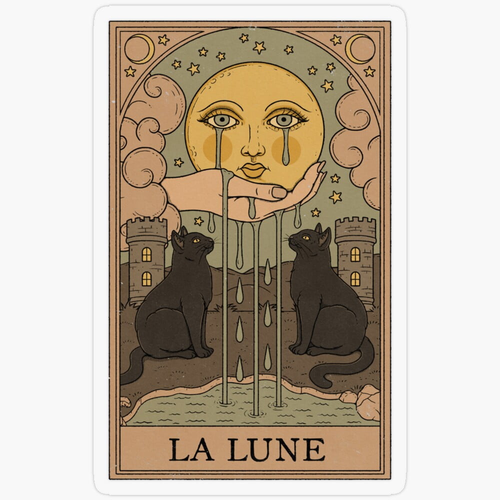 Kira Sticker With La Lune Transparent Decorative Laptop, Phone Stickers ...