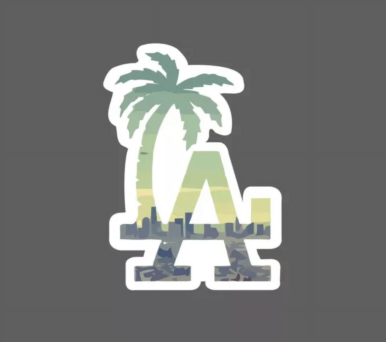 Kira Sticker With La Palm Tree Cali Decorative Laptop, Phone Stickers ...