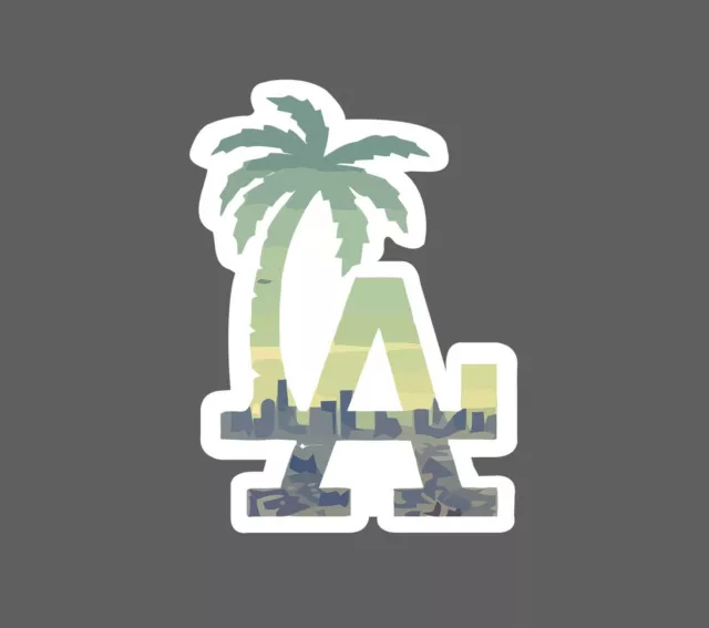 Kira Sticker With La Palm Tree Cali Waterproof Decorative Laptop, Phone ...