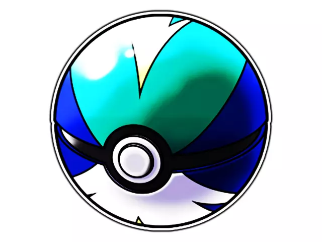 Kira Sticker With Lake Poke Ball Decorative Laptop, Phone Stickers ...