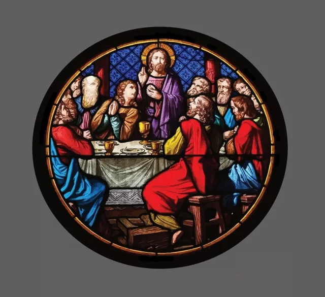 Kira Sticker With Last Supper Jesus Waterproof Decorative Laptop, Phone Stickers, Waterproof ...