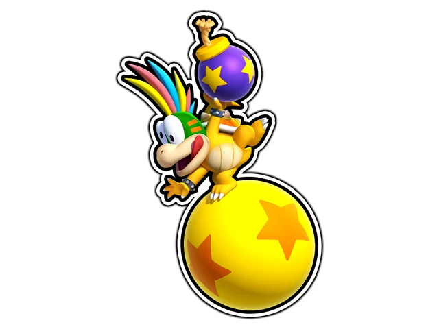 Kira Sticker With Lemmy Koopa Decorative Laptop, Phone Stickers ...