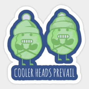 Kira Sticker With Lettuce Cooler Heads Prevail Decorative Laptop, Phone ...