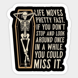 Kira Sticker With Life Moves Fast Decorative Laptop, Phone Stickers ...