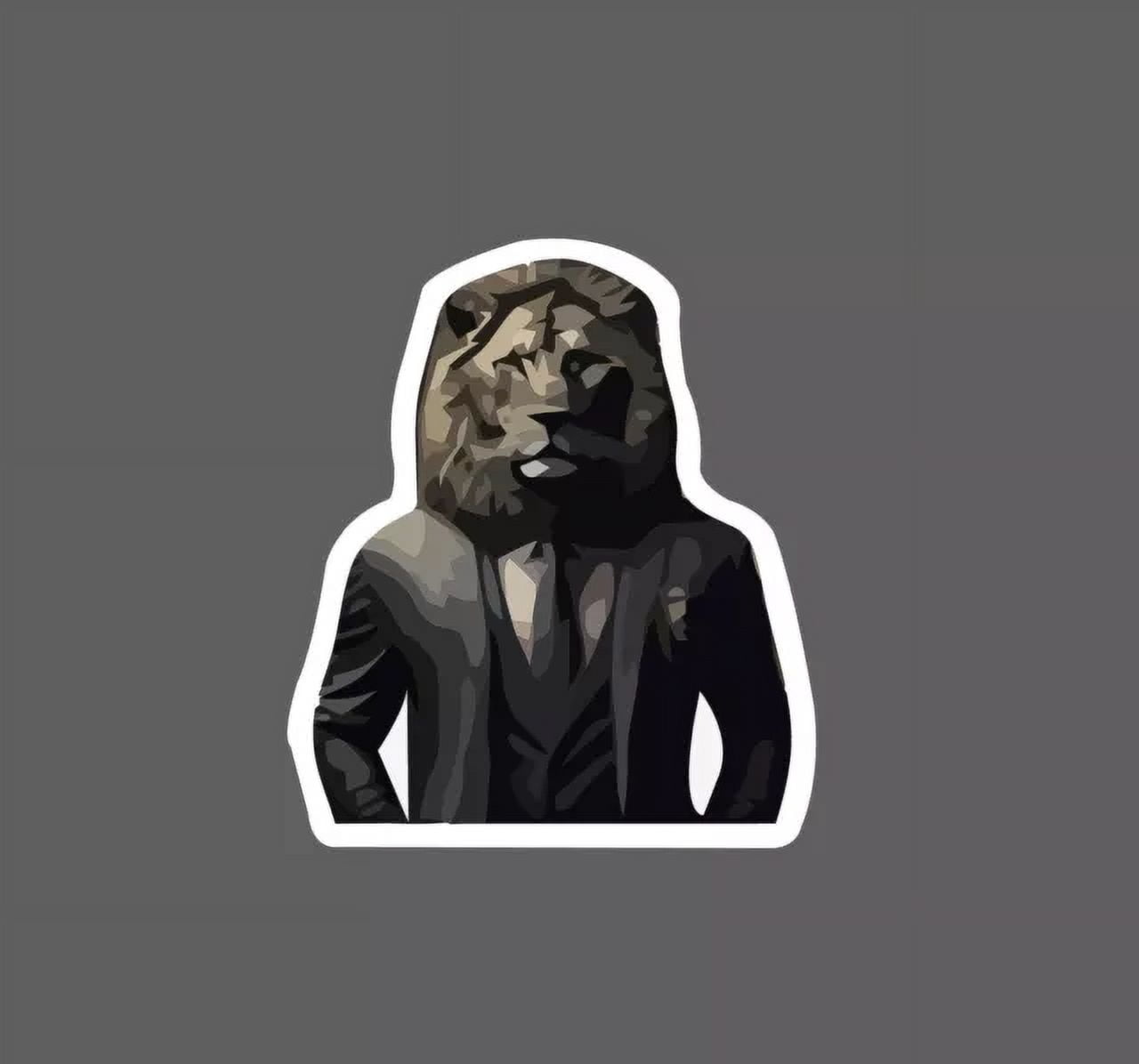 Kira Sticker With Lion Suit Business Decorative Laptop, Phone Stickers ...