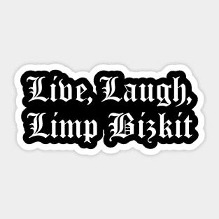 Kira Sticker With Live, Laugh, Limp Bizkit Decorative Laptop, Phone ...