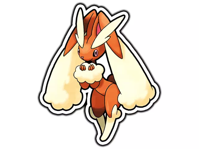 Kira Sticker With Lopunny Decorative Laptop, Phone Stickers, Waterproof ...