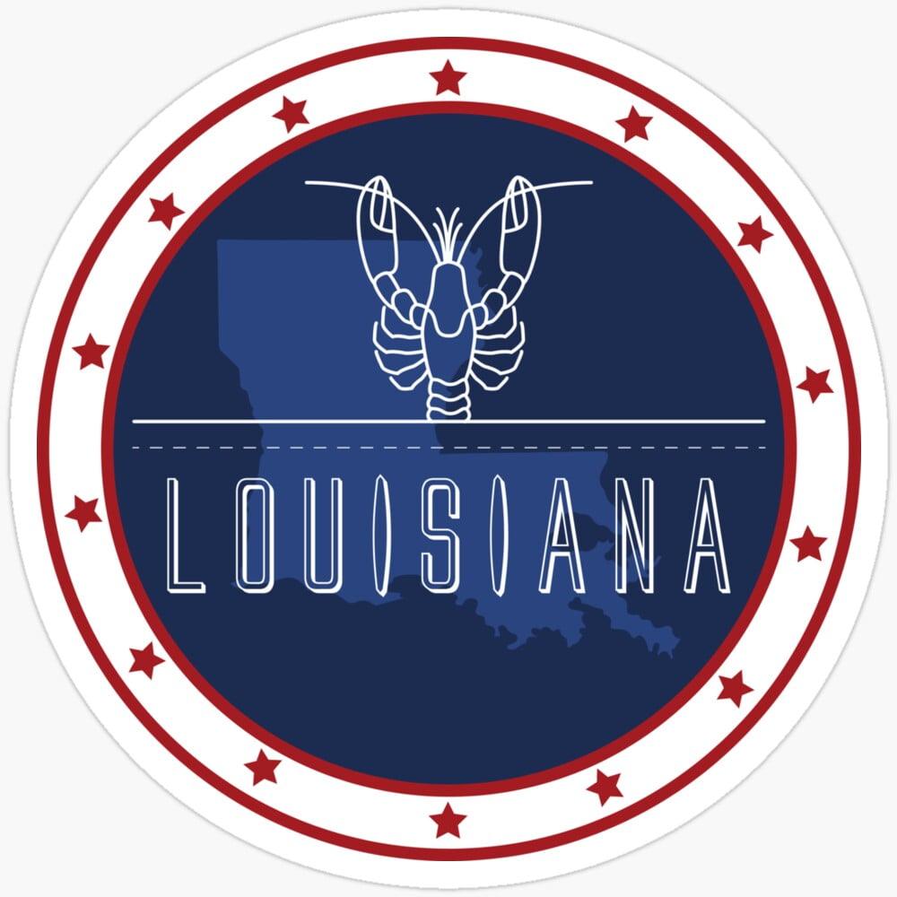 Kira Sticker With Louisiana Decorative Laptop, Phone Stickers ...