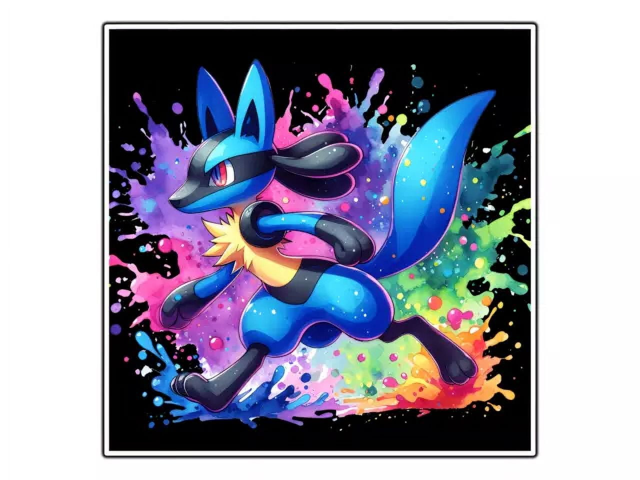 Kira Sticker With Lucario Paint Splash Decorative Laptop, Phone ...