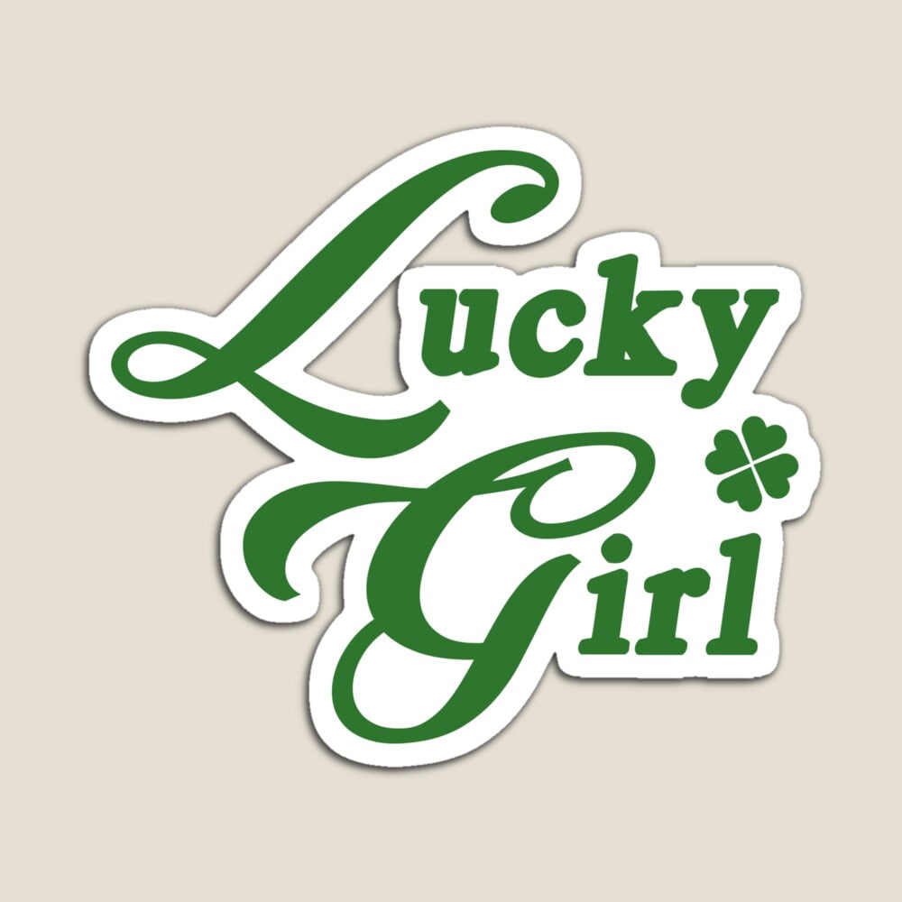 Kira Sticker With Lucky Girl Green Sticker Sticker Decorative Laptop ...