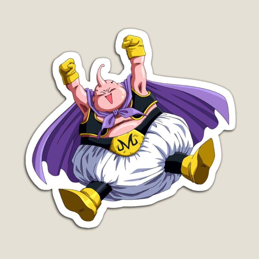 Kira Sticker With Majin Boo Decorative Laptop, Phone Stickers ...