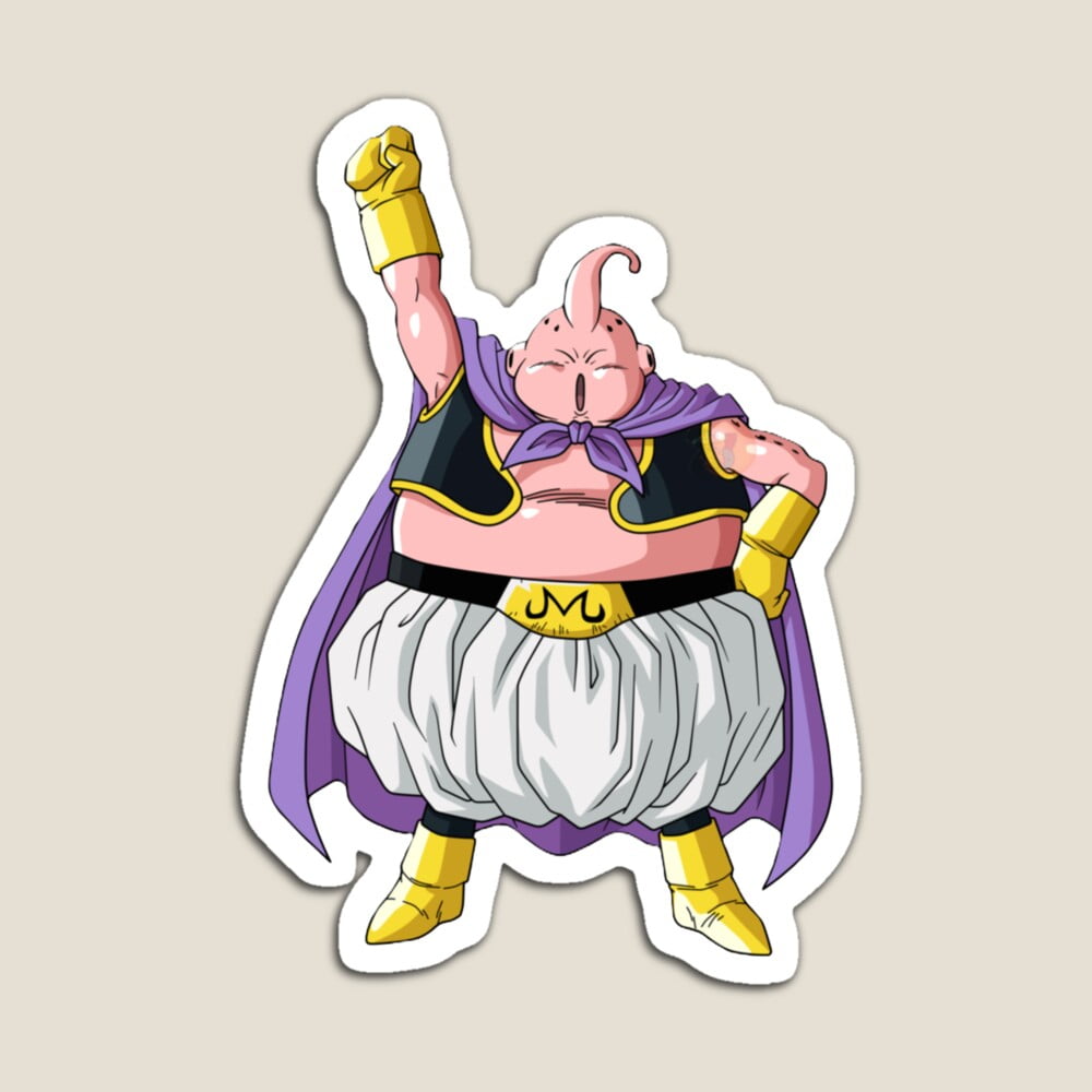 Kira Sticker With Majin Boo Decorative Laptop, Phone Stickers ...