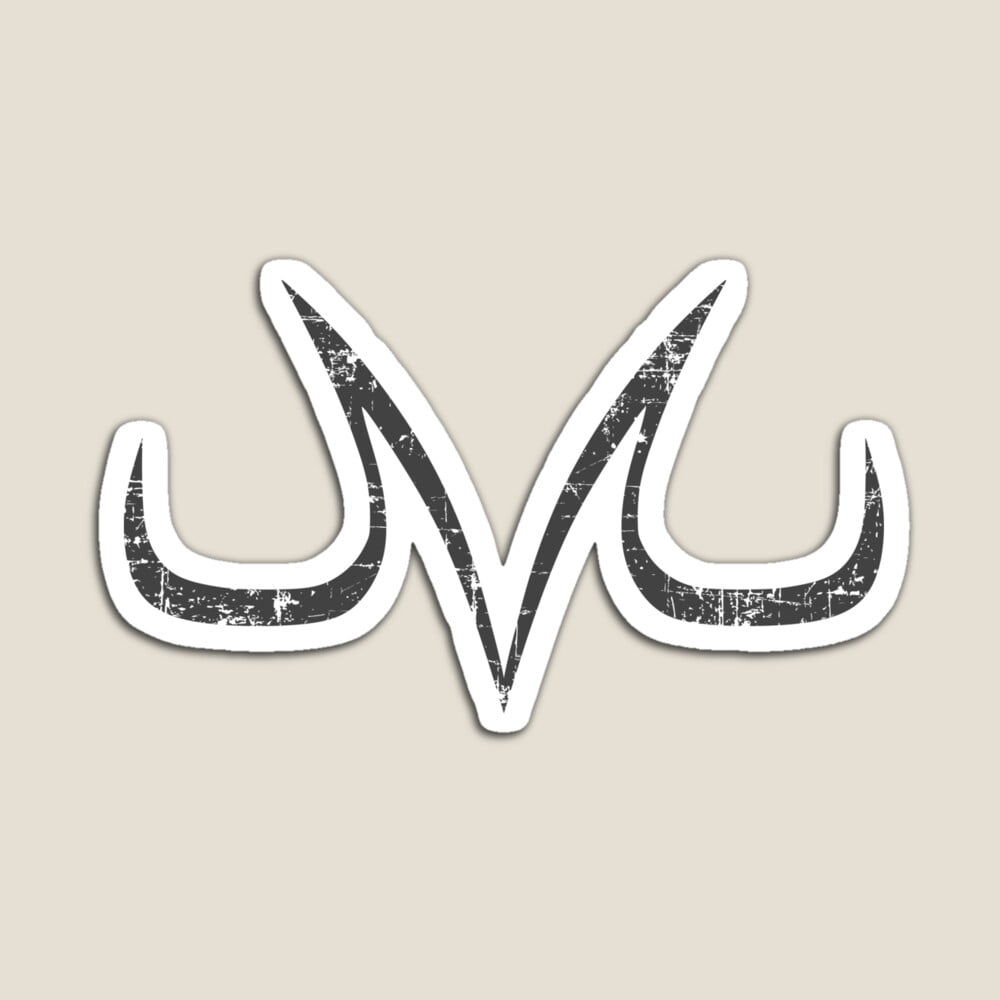 Kira Sticker With Majin Demon Mark Vintage Effect Decorative Laptop ...