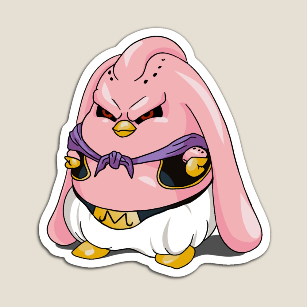 Kira Sticker With Majin Puu Decorative Laptop, Phone Stickers ...