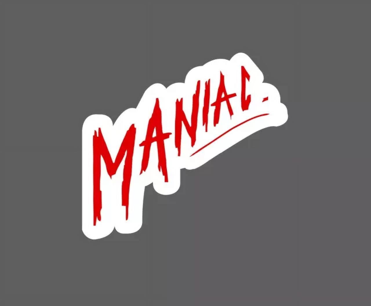 Kira Sticker With Maniac Blood Script Decorative Laptop, Phone Stickers ...