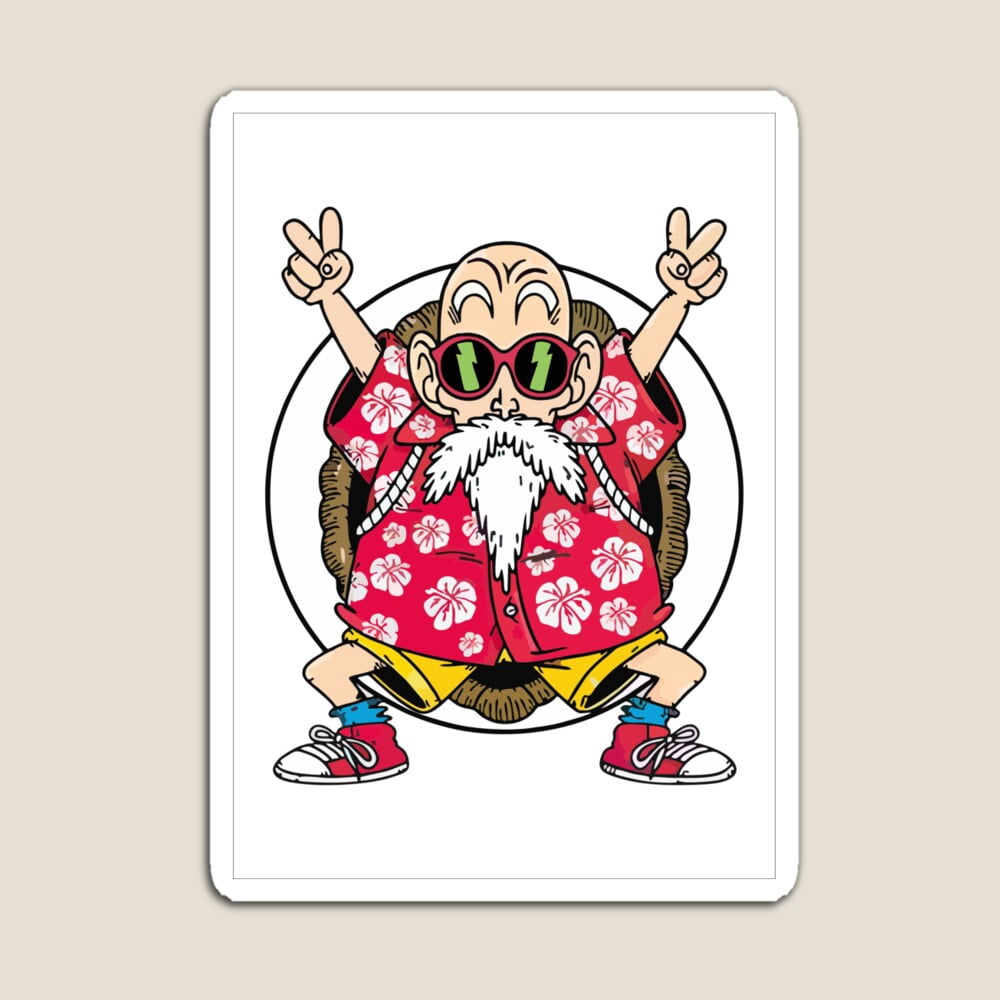 Kira Sticker With Master Roshi Decorative Laptop, Phone Stickers ...