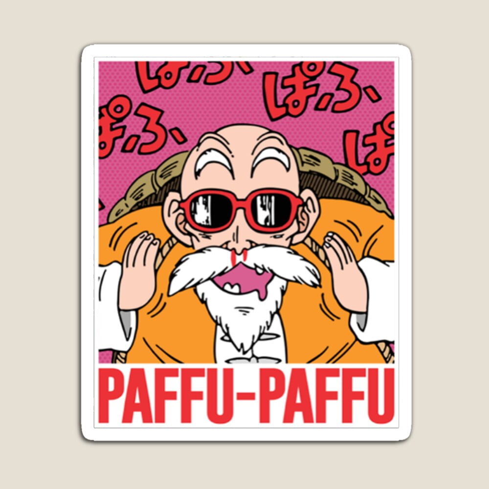 Kira Sticker With Master Roshi Dragonball Vintage Decorative Laptop ...