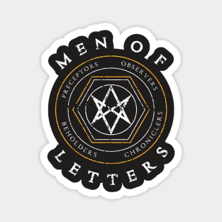 Kira Sticker With Men Of Letters Spn Decorative Laptop, Phone Stickers ...