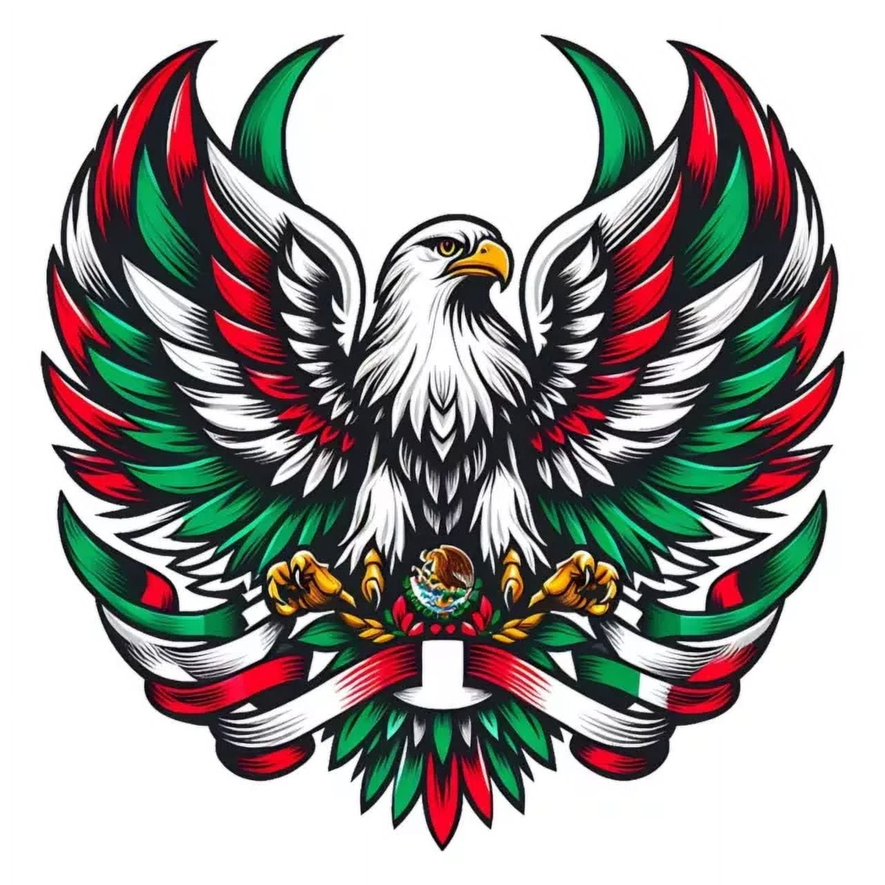 Kira Sticker With Mexico Eagle Decorative Laptop, Phone Stickers ...