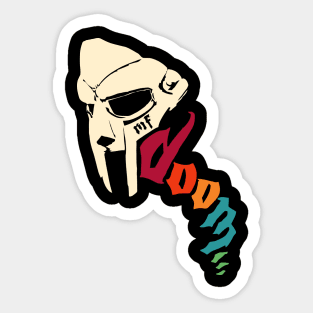 Kira Sticker With Mf Doom Retro Decorative Laptop, Phone Stickers ...