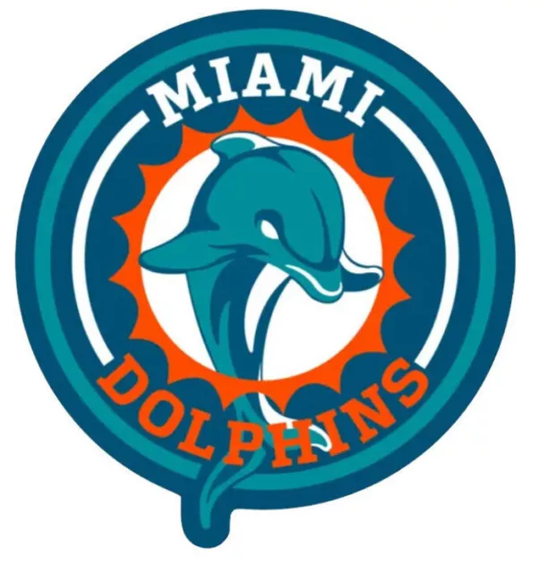 Kira Sticker With Miami Football Team Logo Decorative Laptop, Phone ...