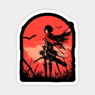 Kira Sticker With Mikasa Decorative Laptop, Phone Stickers, Waterproof ...