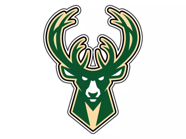 Kira Sticker With Milwaukee Bucks Logo Basketball Decorative Laptop ...