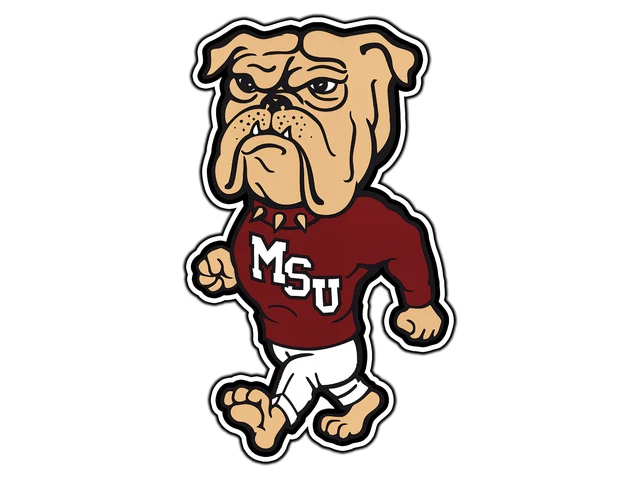 Kira Sticker With Mississippi State Msu Mascot Logo Decorative Laptop ...