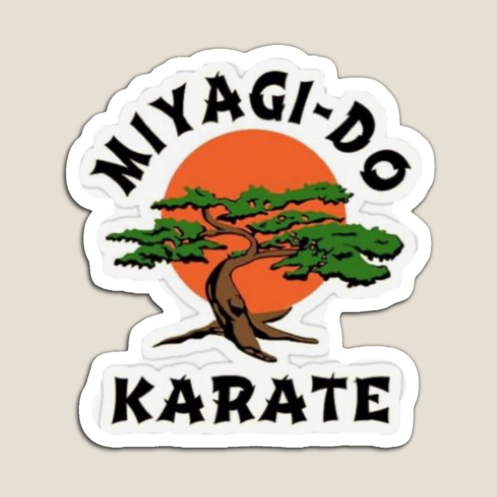 Kira Sticker With Miyagi-Do Karate - Cobra Kai Decorative Laptop, Phone ...