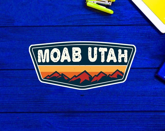 Kira Sticker With Moab Utah Decal National Park Decorative Laptop ...