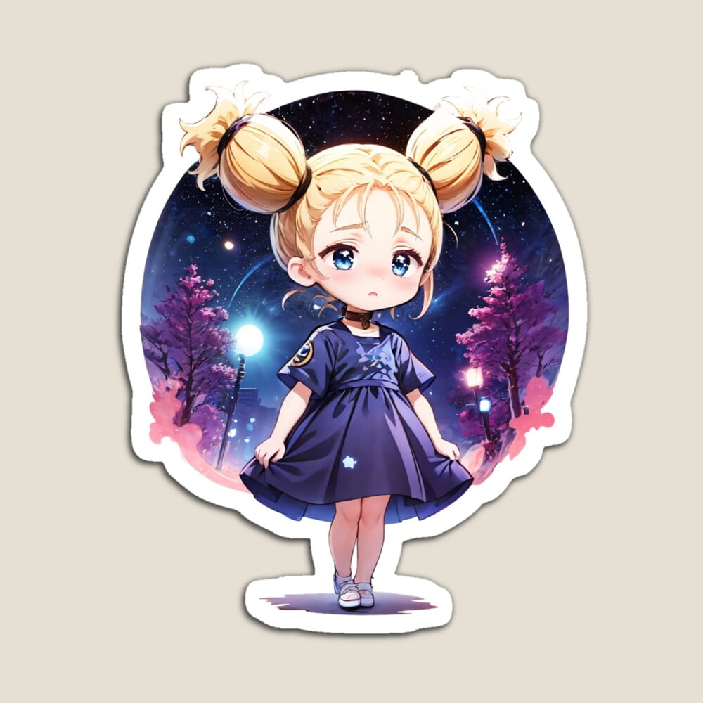 Kira Sticker With Momo Nishimiya Chibi Decorative Laptop, Phone ...