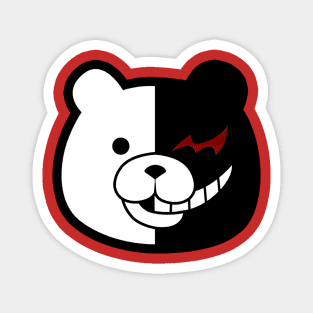 Kira Sticker With Monokuma Haft Smile Decorative Laptop, Phone Stickers ...