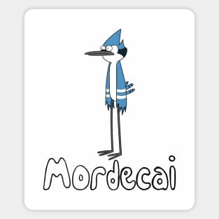 Kira Sticker With Mordecai - Regular Show Decorative Laptop, Phone ...