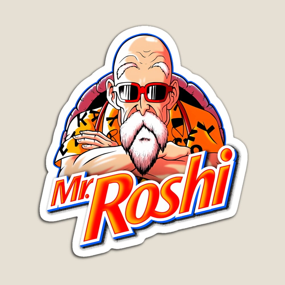 Kira Sticker With Mr Roshi Decorative Laptop, Phone Stickers ...