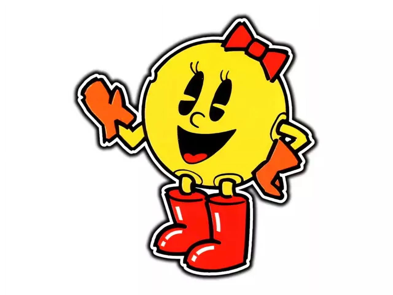 Kira Sticker With Ms. Pac Man Decorative Laptop, Phone Stickers ...