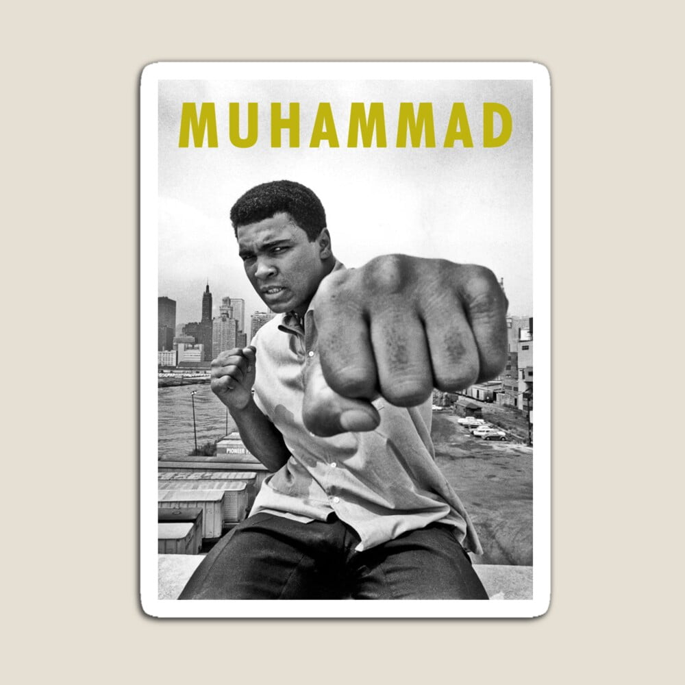 Kira Sticker With Muhammad Ali Sticker Decorative Laptop, Phone ...