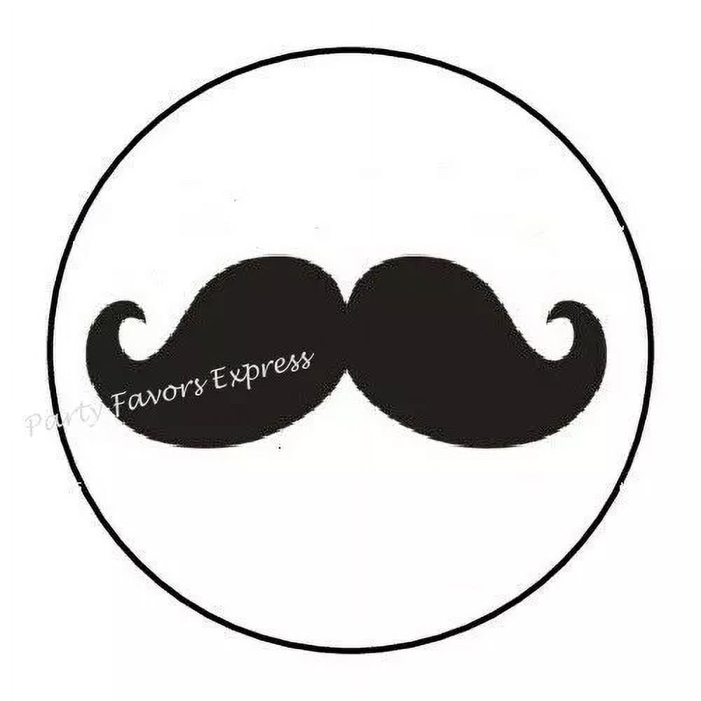 Kira Sticker With Mustache Moustache Decorative Laptop, Phone Stickers ...