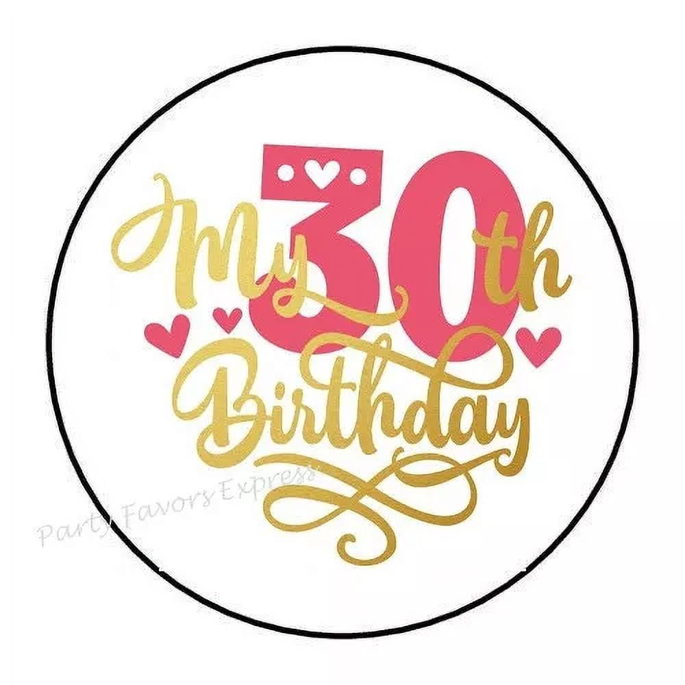 Kira Sticker With My 30Th Birthday Decorative Laptop, Phone Stickers ...