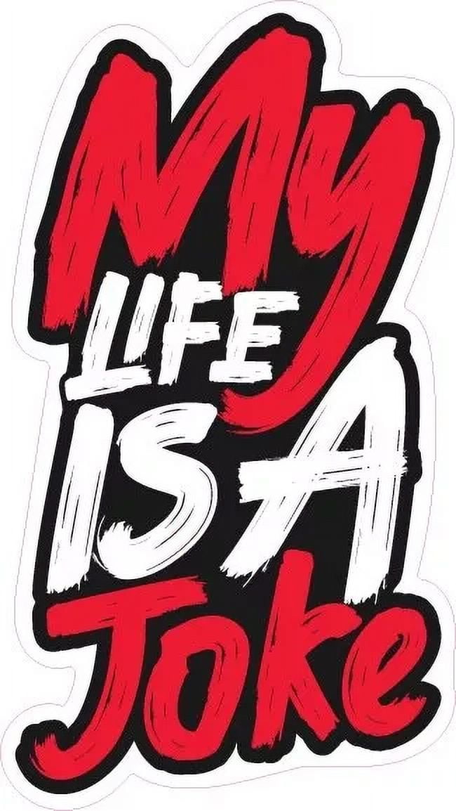 Kira Sticker With My Life Is A Joke Window Decal Decorative Laptop ...